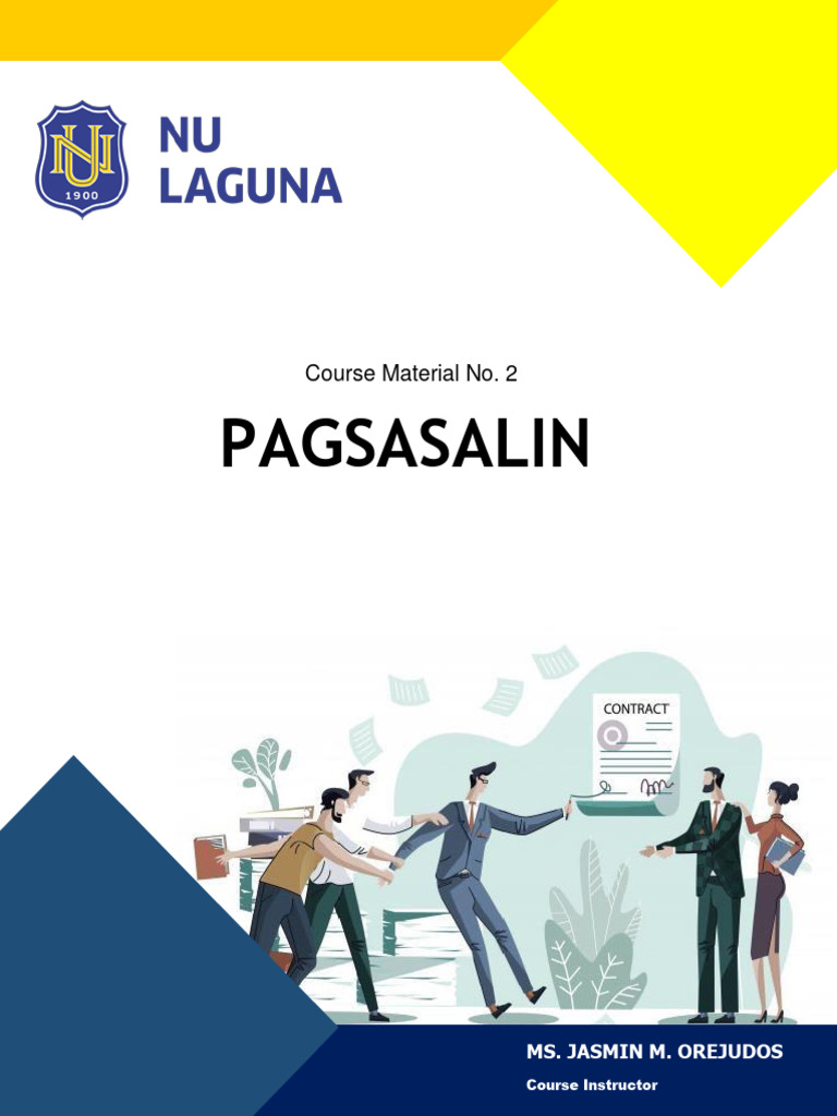 Course Material No. 2 Pagsasalin | PDF