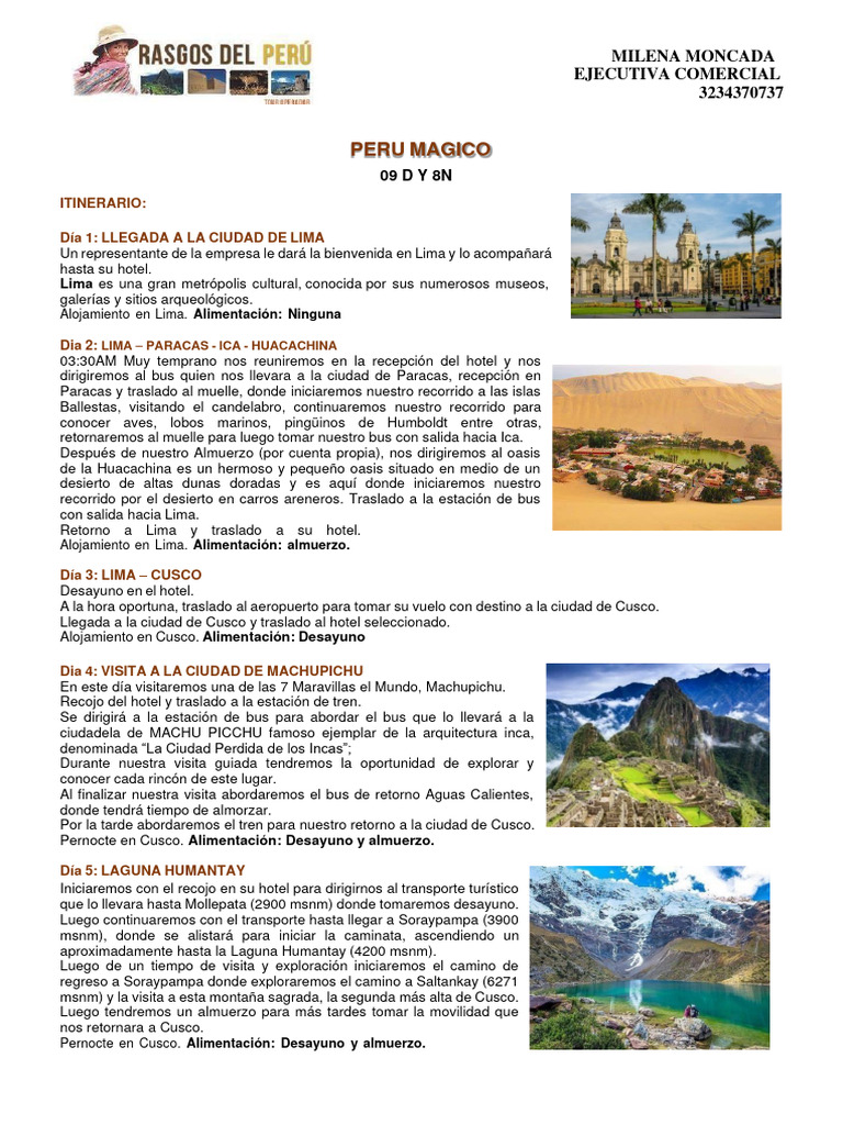 Peru Magico 9d - 68n | PDF