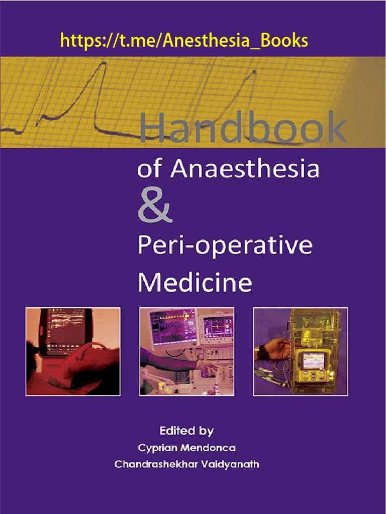 @anesthesia Books 2017 Handbook | PDF | Midazolam | Medical Specialties