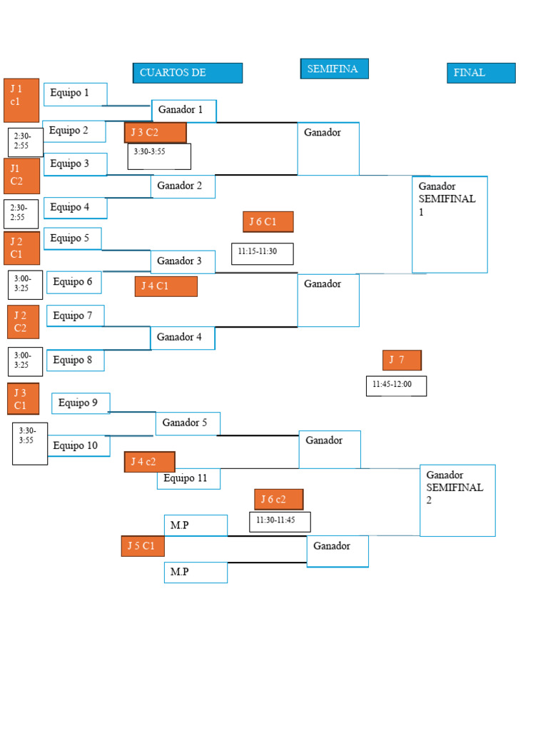 Rol de Juegos Fut Beis | PDF