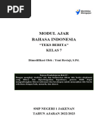Modul Ajar Kelas 8 Bab 6 Teks Pidato | PDF