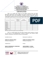 Certificate of Undertaking Template | PDF
