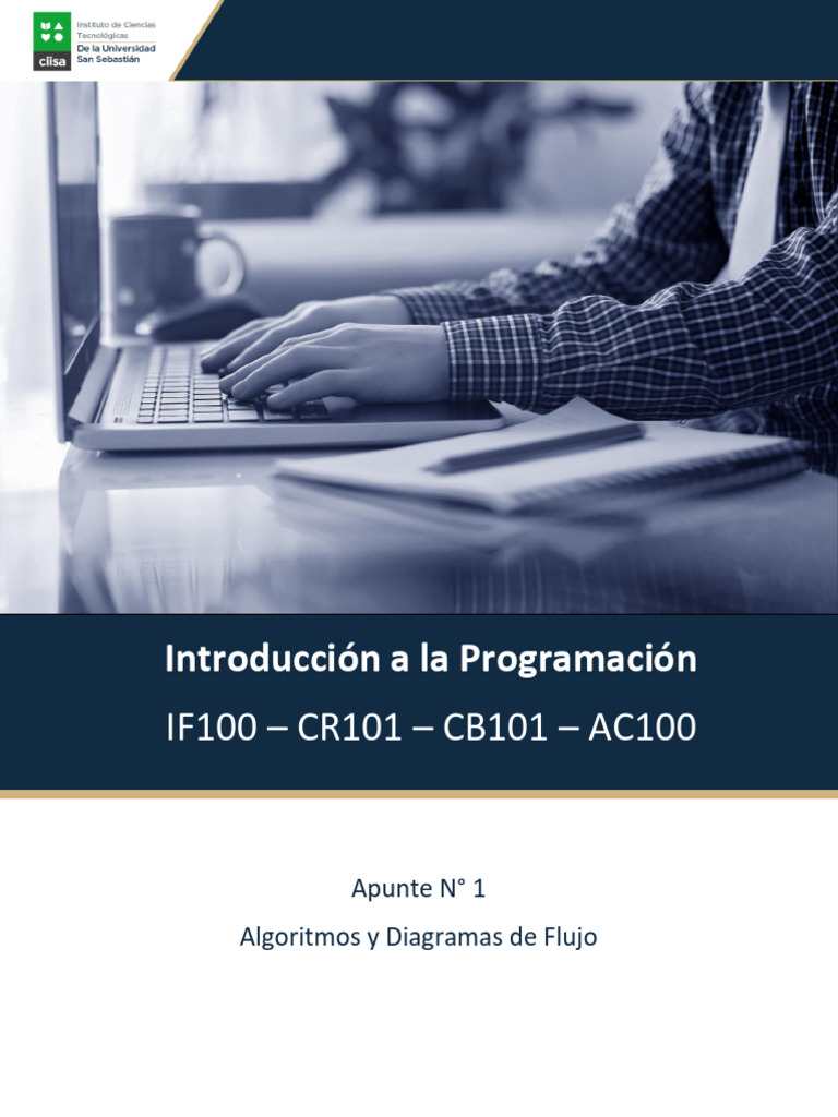 APUNTE 1 - INTRODUCCIÓN A LA PROGRAMACIÓN | PDF | Algoritmos | Programación de computadoras