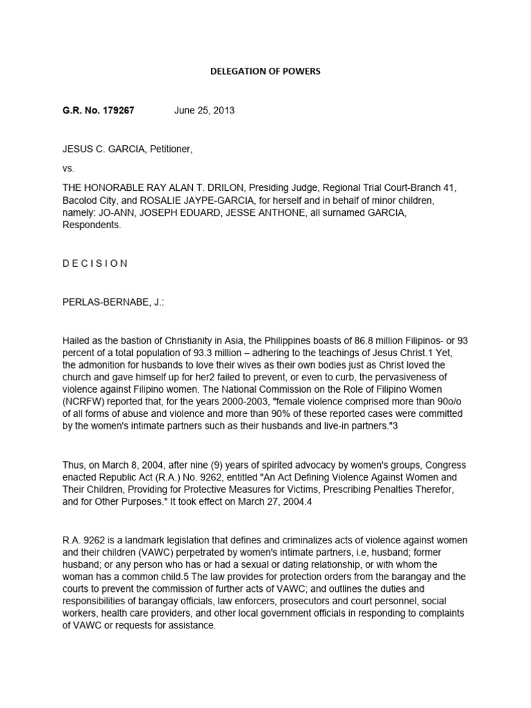 Case Viii. Delegation of Powers | PDF | Injunction | Appeal