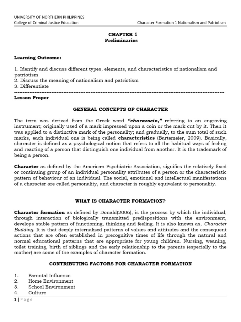 CFLM 1 Notes 1 | PDF | Nationalism | Liberalism
