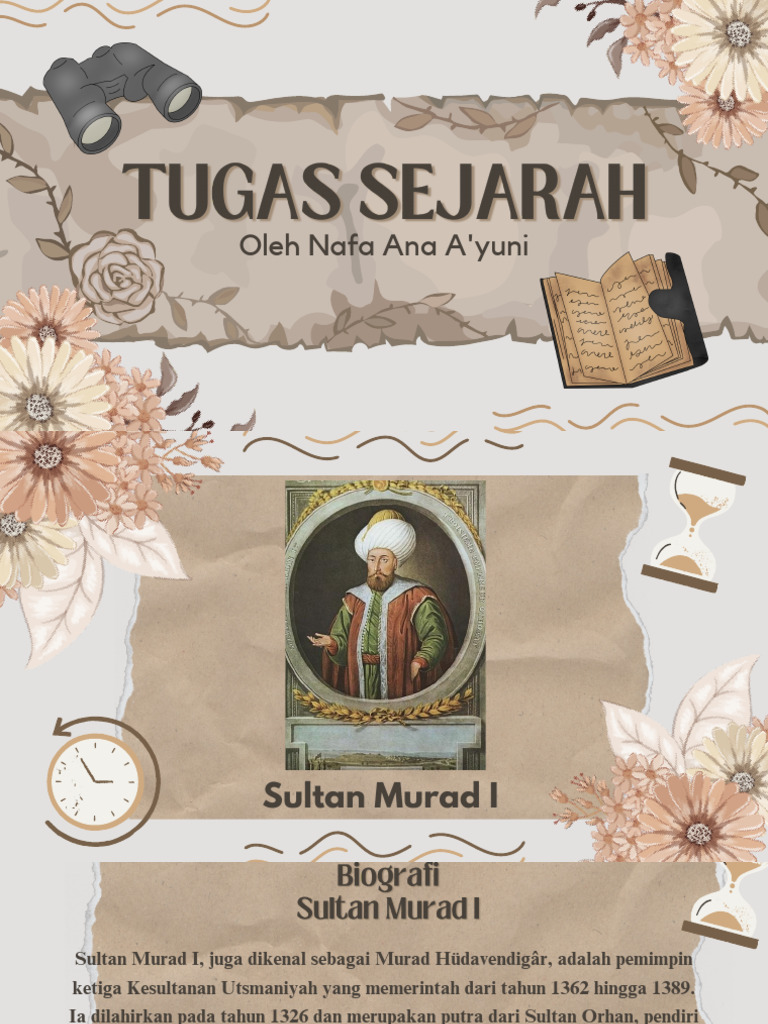 Nafa Ana A'yuni (Masa Pemerintahan Sultan Murad 1) | PDF | Klasik