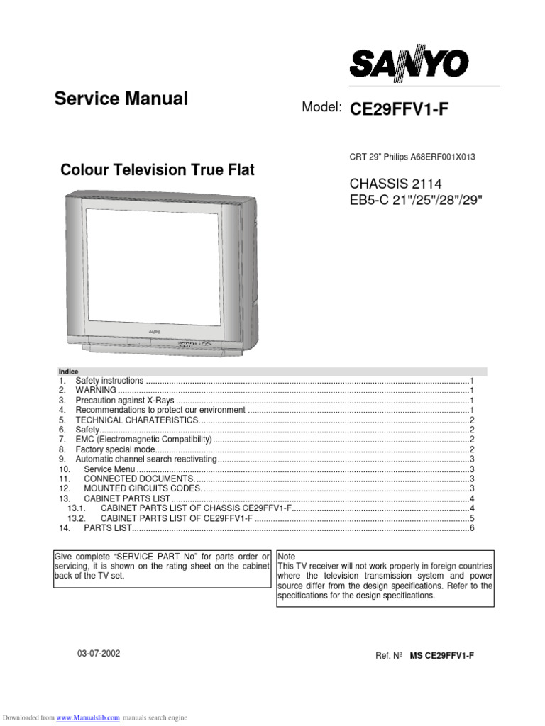 Ce29ffv1f 2 | PDF | Vacuum Tube | High Voltage