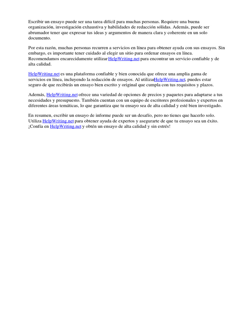 Ejemplo de Un Ensayo de Informe | PDF | Software de la aplicacion ...