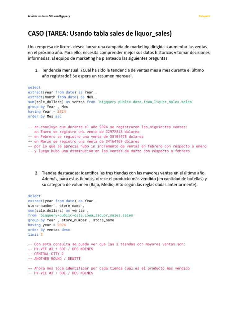 Laboratorio Sesion 2 | PDF | SQL | Economias