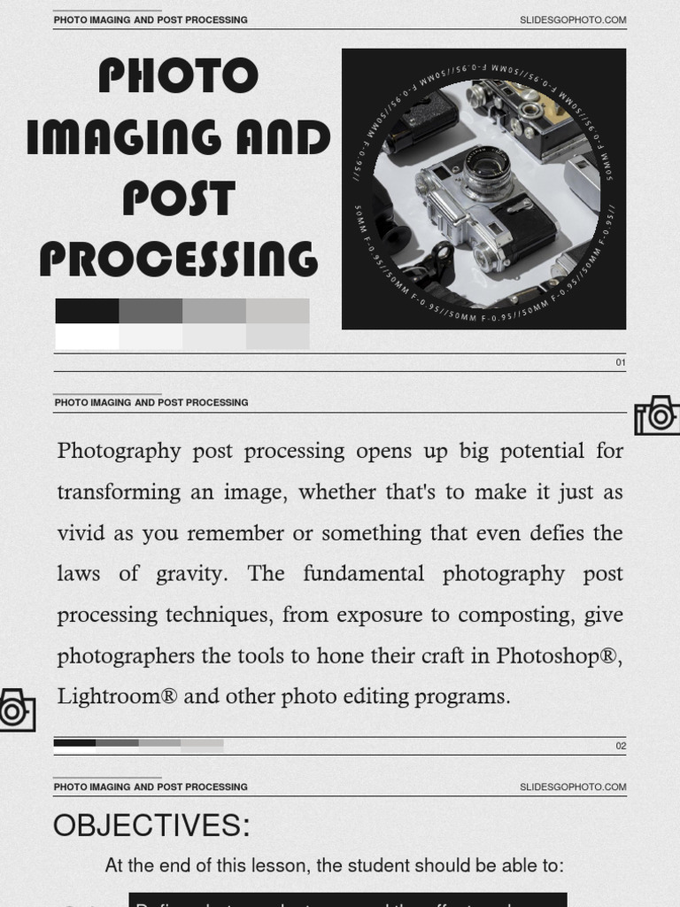 8 - (Photo Imaging and Post Processing) | PDF | Shutter Speed | Film Speed