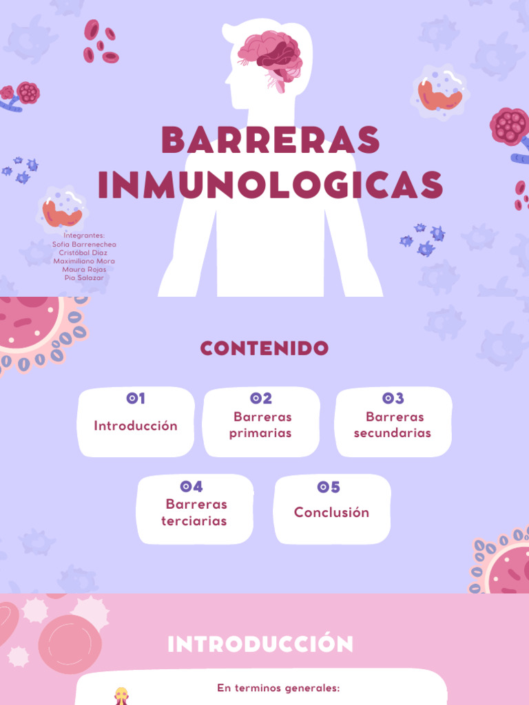 Barreras Inmunologicas | PDF | Sistema inmune | Infección