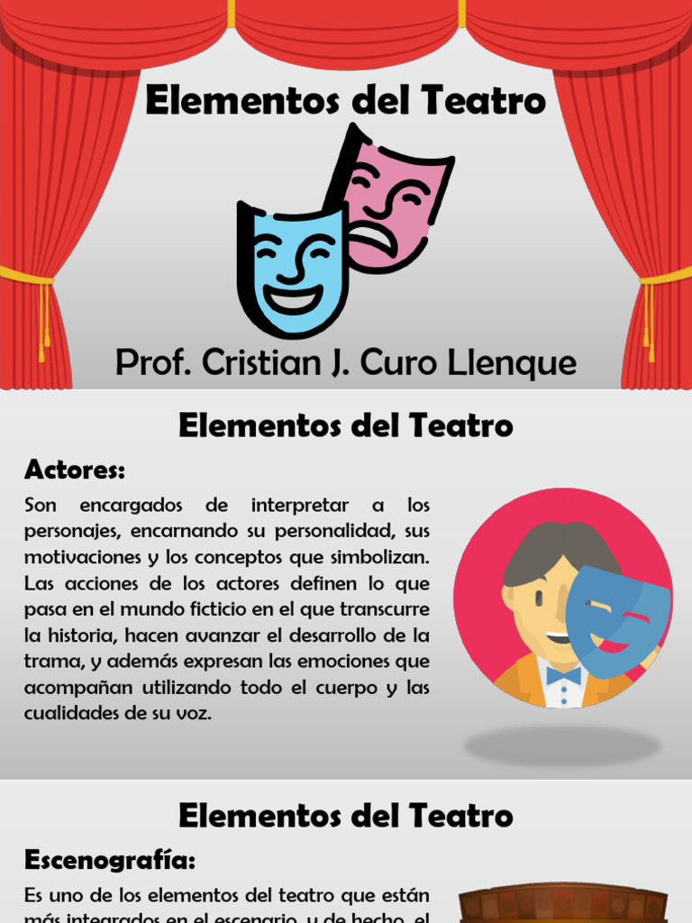 Elementos Teatrales 230828 001945 | PDF | Teatro