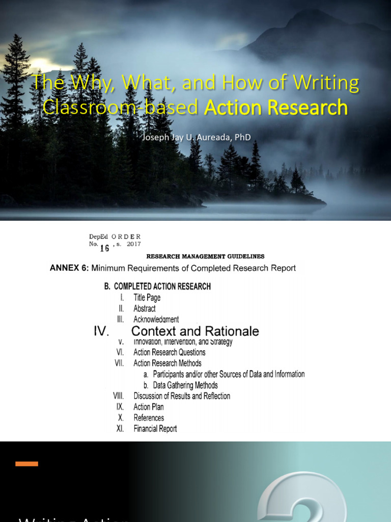 3 Action Research Questions.. | PDF | Methodology | Hypothesis