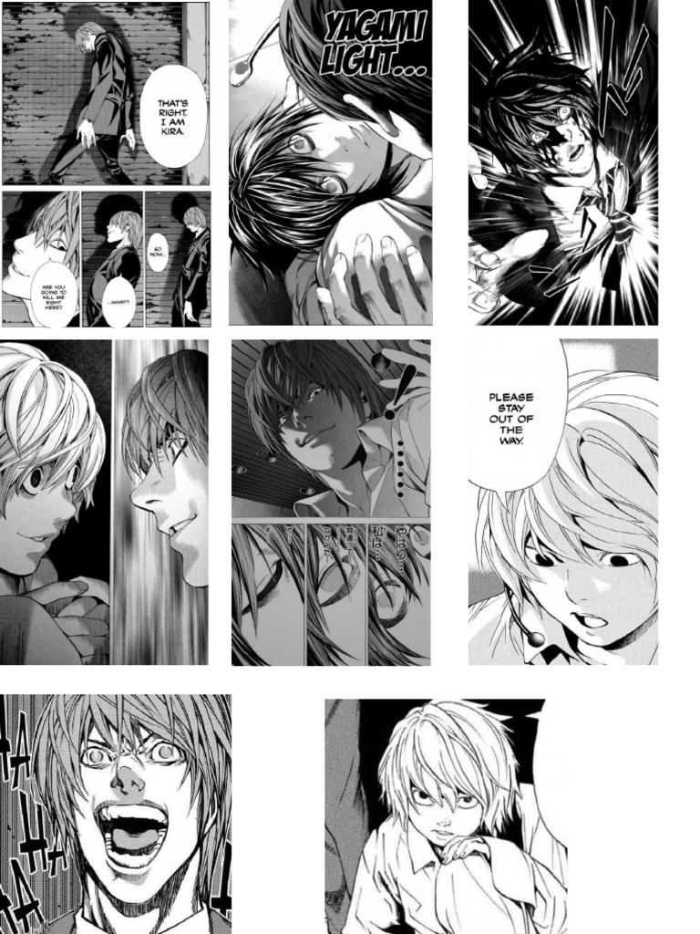 Paneles Death Note | PDF