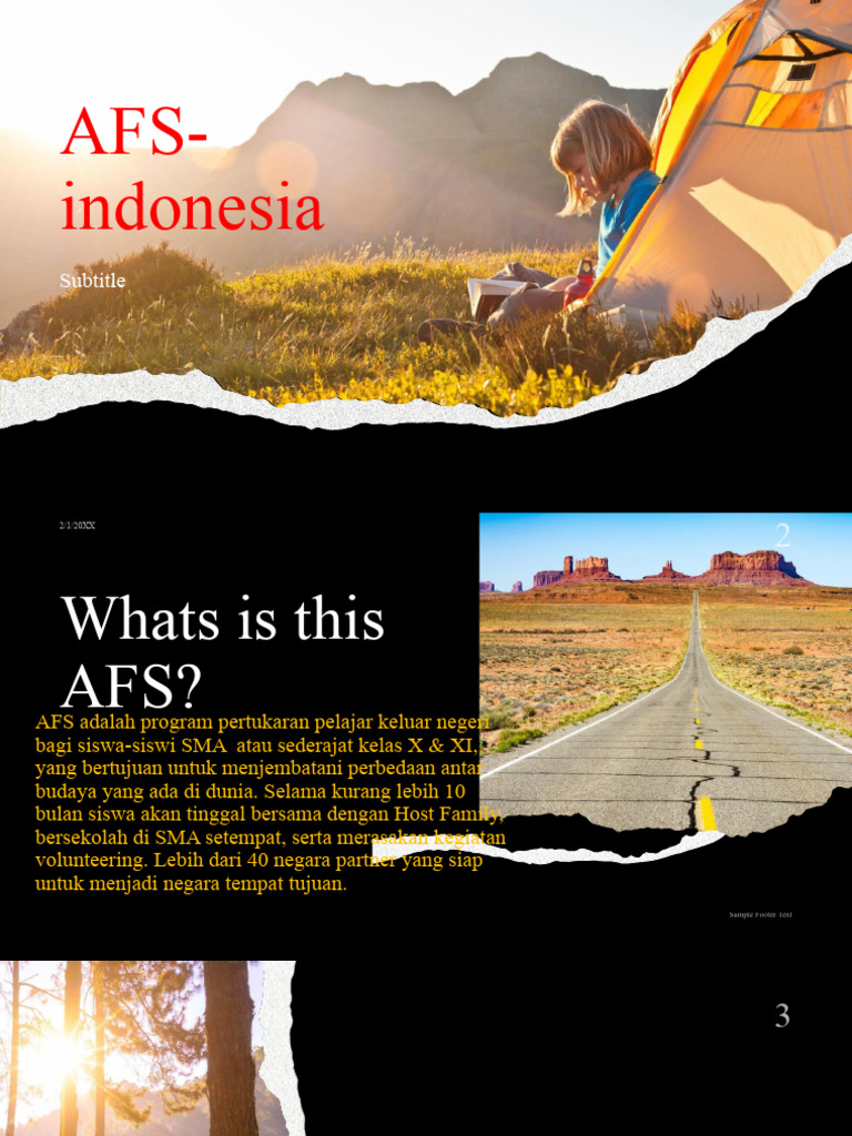 AFS Indonesia | PDF | Microsoft Power Point | Multimedia AFS Indonesia | PDF | Microsoft Power Point | Multimedia