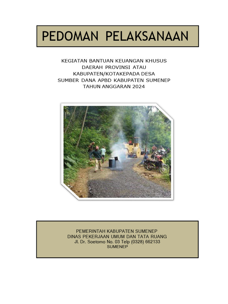 Pedoman Pelaksanaan BK Desa TA. 2024 Final | PDF