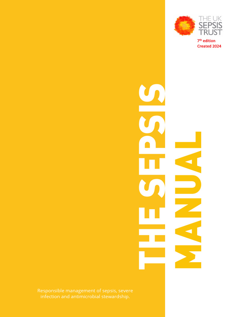 Sepsis Manual 7th Edition 2024 V1.0 | PDF | Sepsis | National Health ...