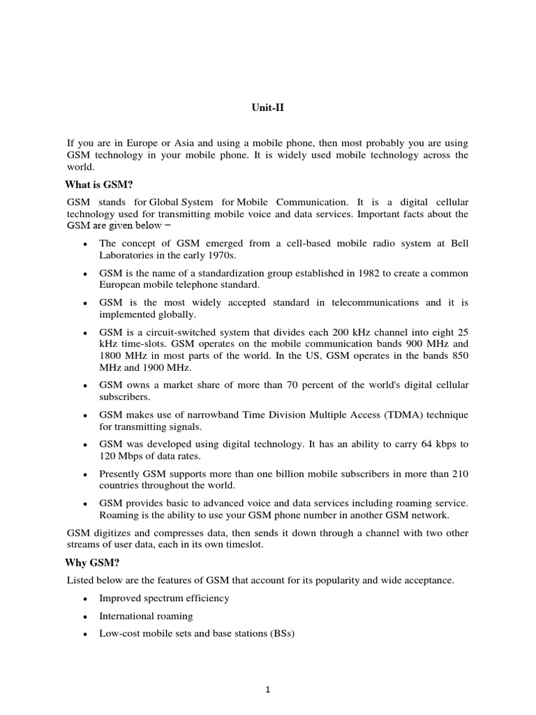 Mobile Computing Unit II | PDF | Osi Model | Internet Protocol Suite Mobile Computing Unit II | PDF | Osi Model | Internet Protocol Suite