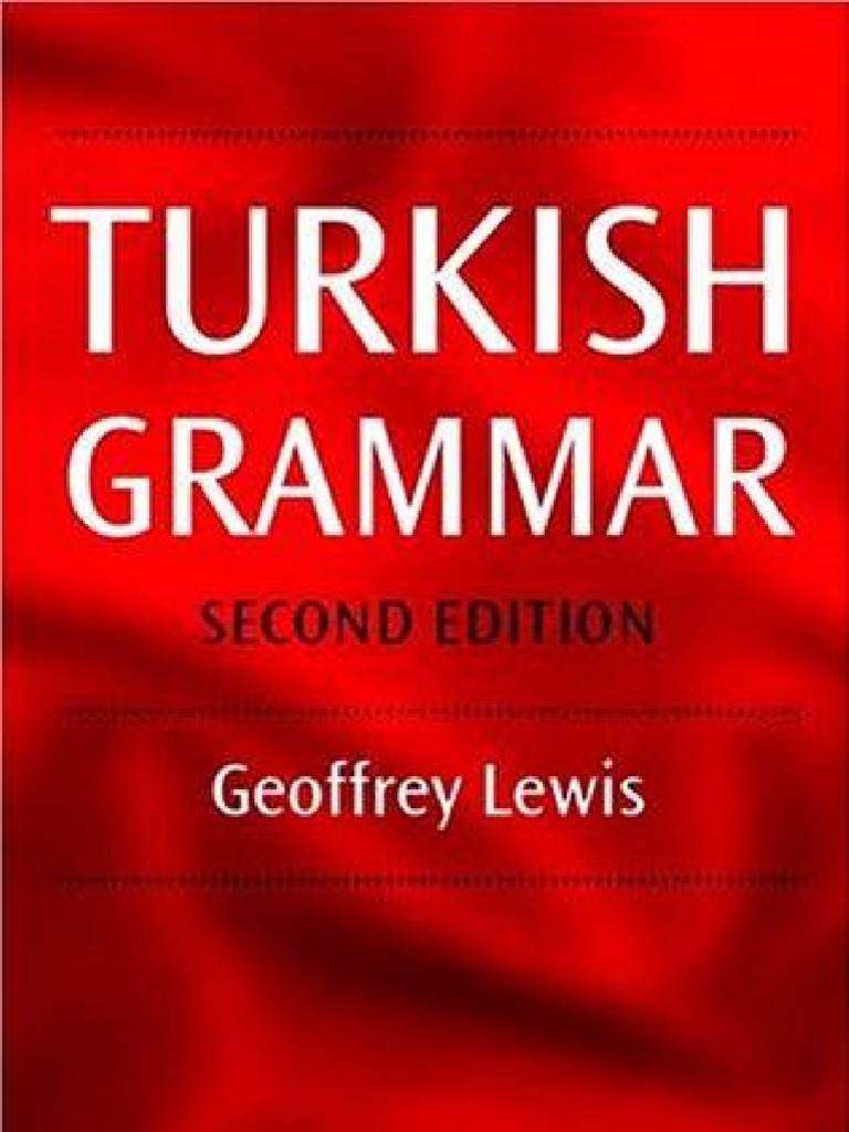 1 Turkish Grammar | PDF
