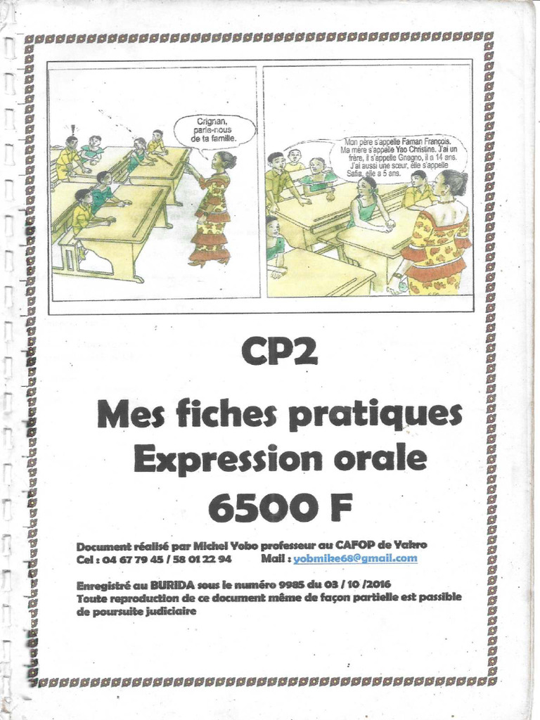 Expression Orale CP2 OK | PDF