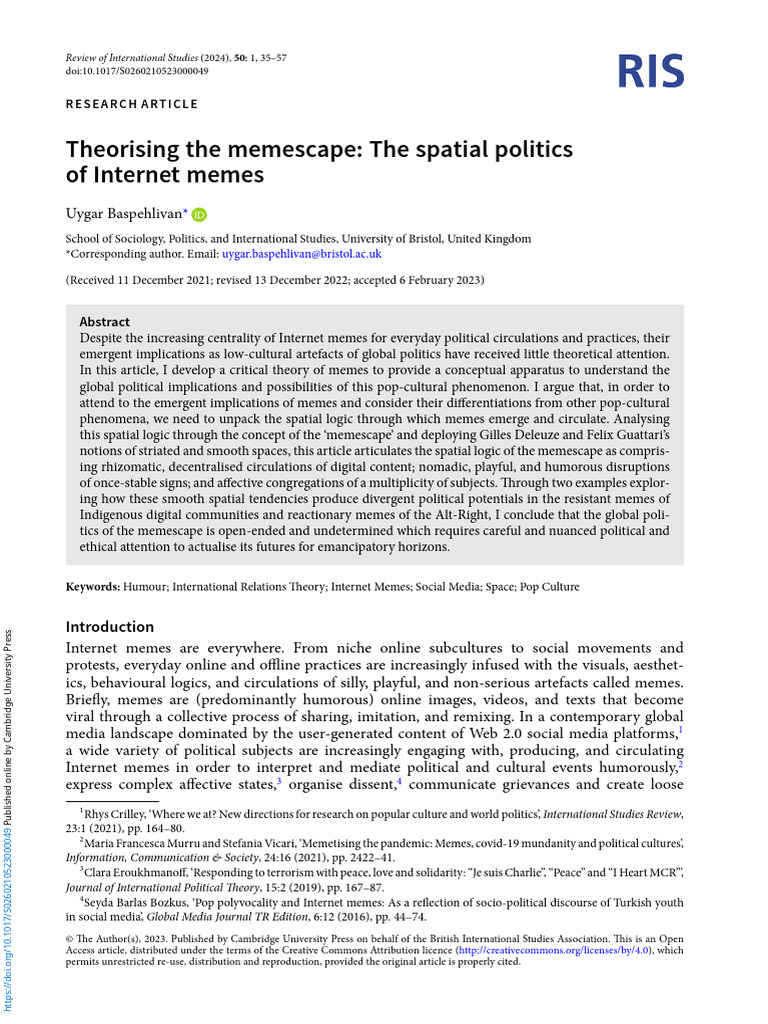 theorising-the-memescape-the-spatial-politics-of-internet-memes | PDF ...