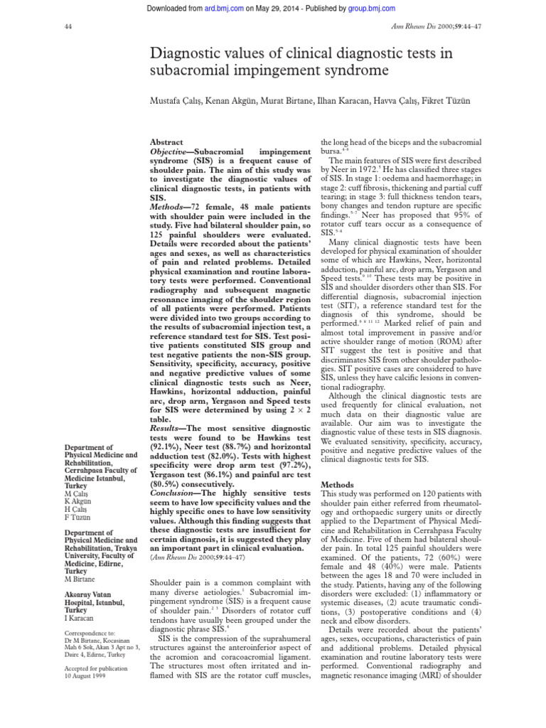Sais Pdf Shoulder Musculoskeletal System