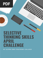 Primary Sample Test - AGAT 2nd Edition | PDF | Reason | Cognition