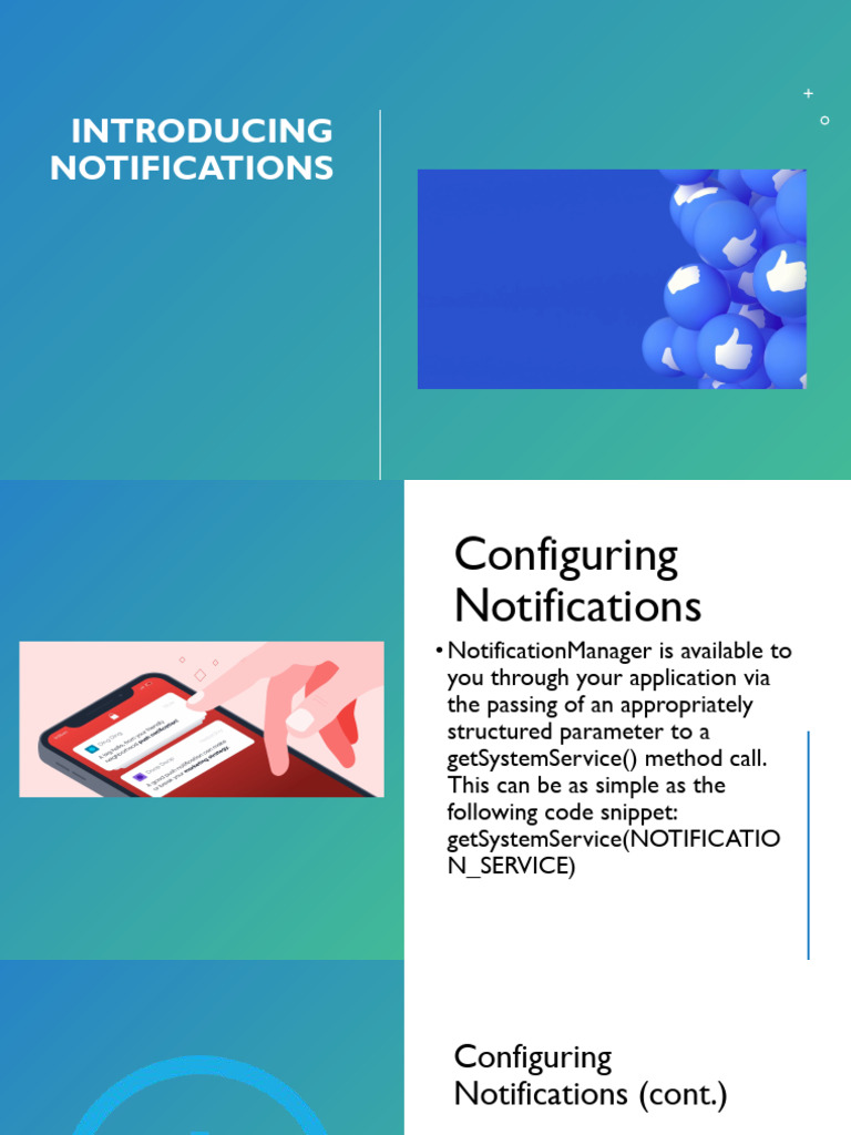 Introducing Notifications | PDF | Icon (Computing) | Android (Operating System)