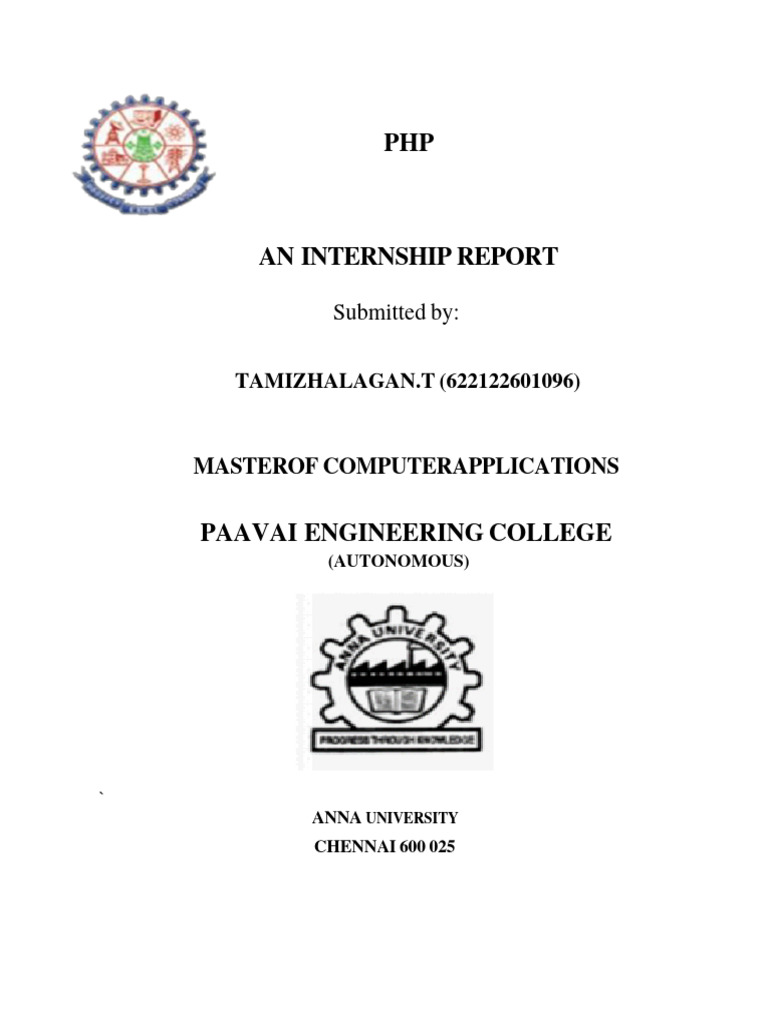 PHP Internship Report: Machine Learning | PDF | Artificial Neural Network | Deep Learning