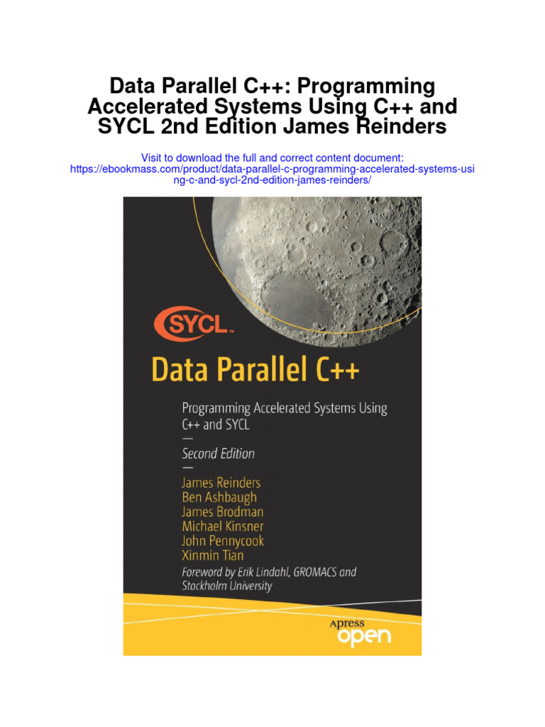 Data Parallel C Programming Accelerated Systems Using C and Sycl 2Nd ...
