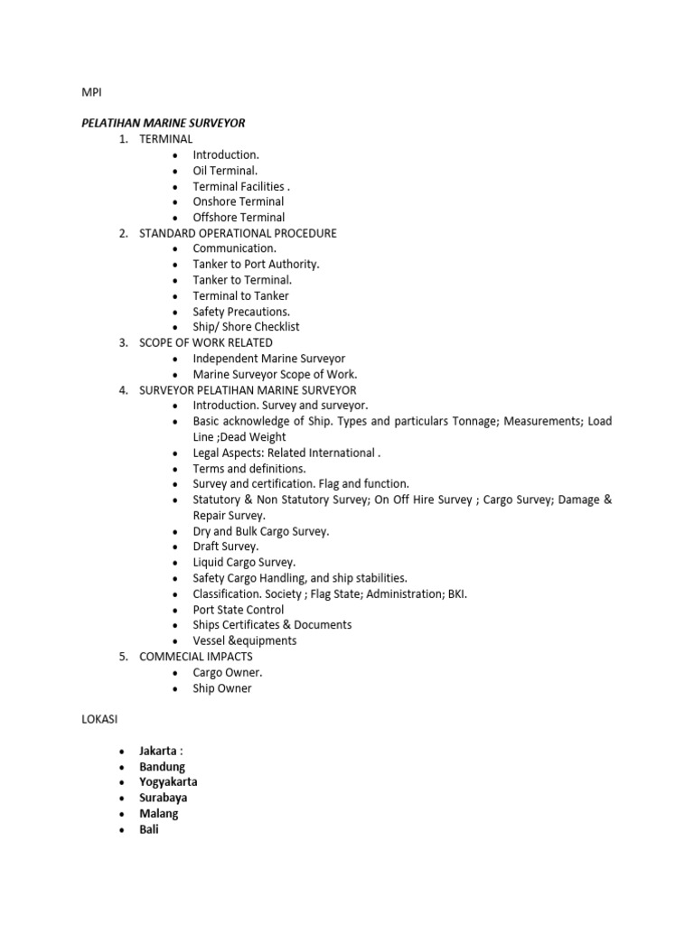 MPI Marine Surveyor | PDF MPI Marine Surveyor | PDF
