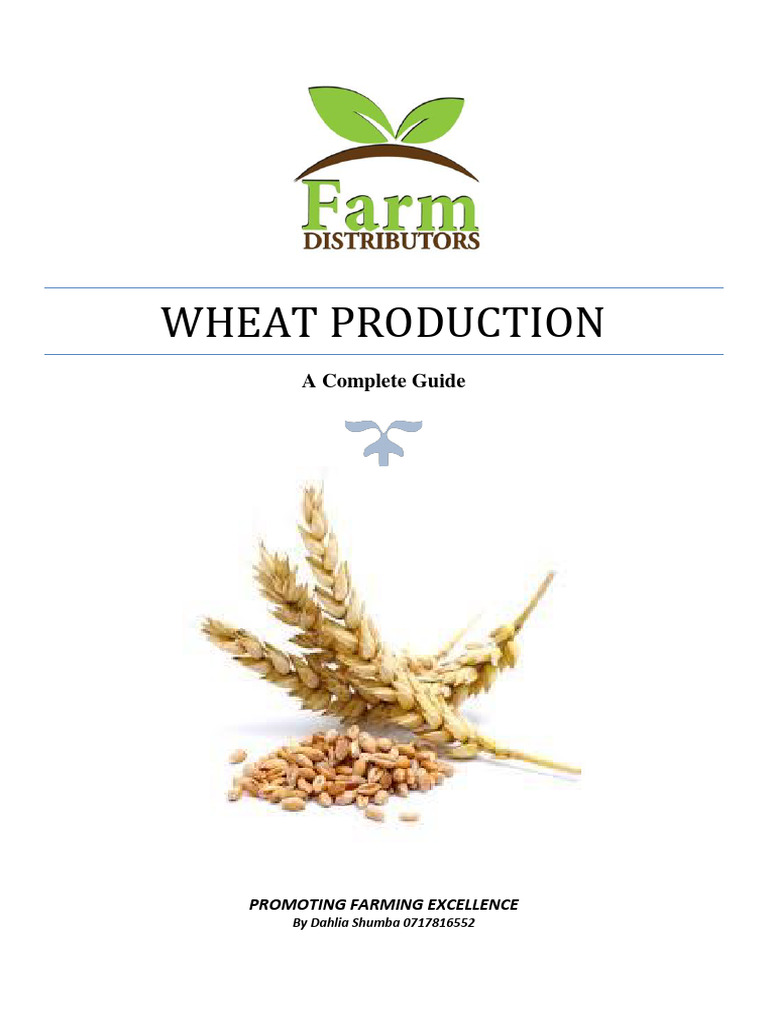 Wheat Complete Guide. - 012334 | PDF | Soil | Wheat