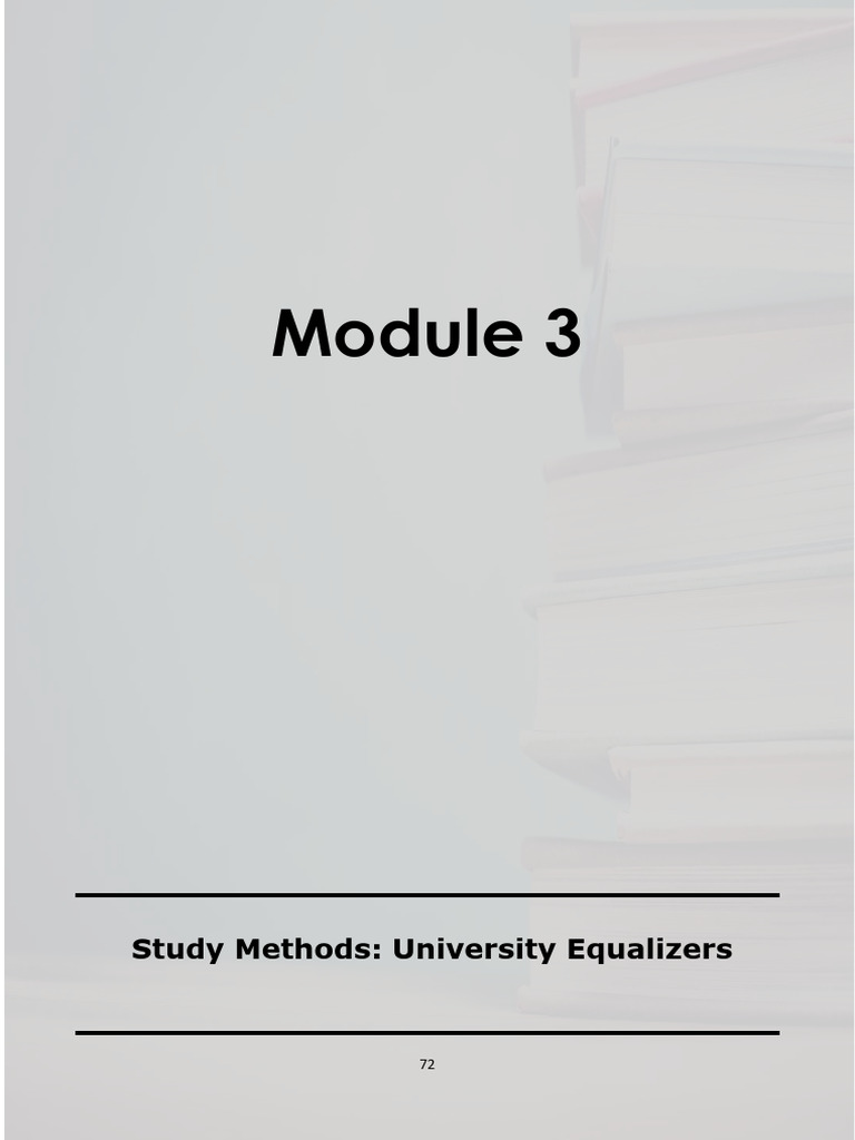 Module 3 PDF | PDF | Procrastination | Professional Skills