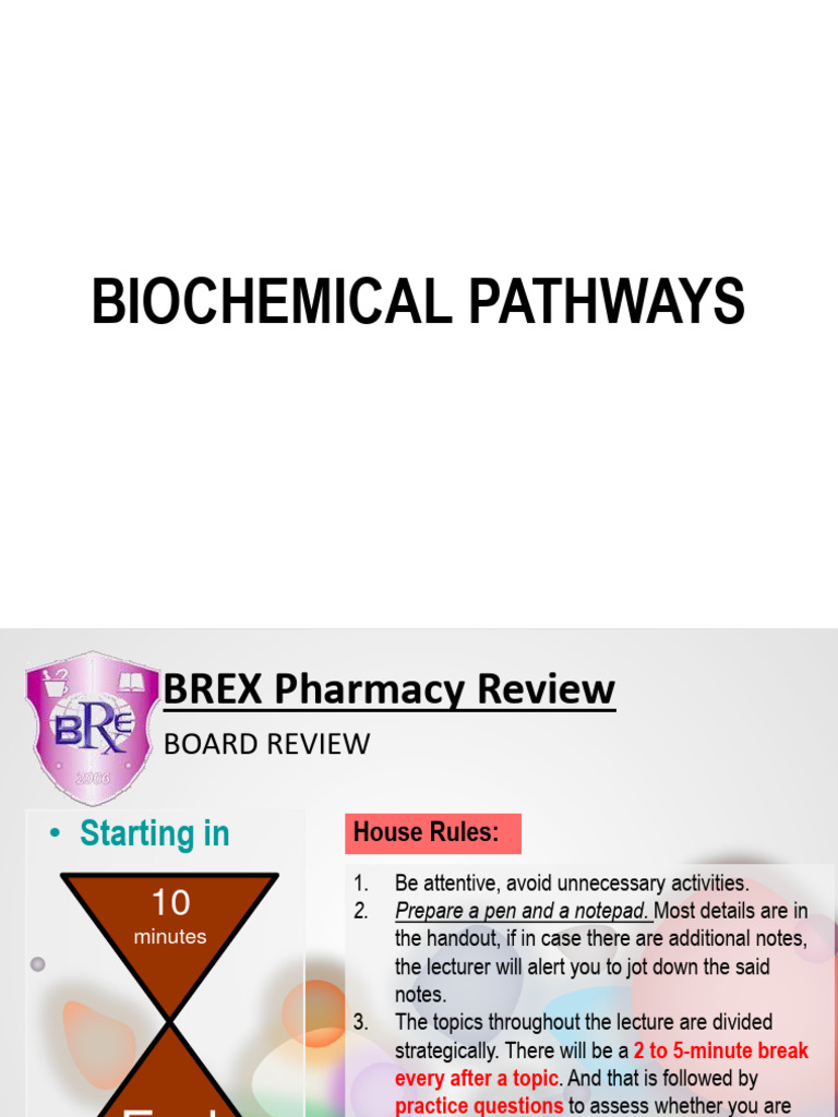 BIOCHEMICAL PATHWAYS | PDF | Diet & Nutrition | Chemistry