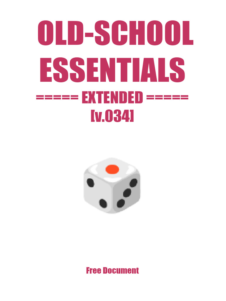 OSE Extended A5 v034 | PDF | Priest