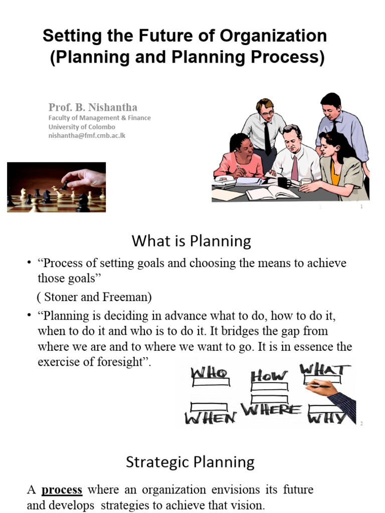 Setting The Future of Organization - Session | PDF | Strategic Management | Swot Analysis