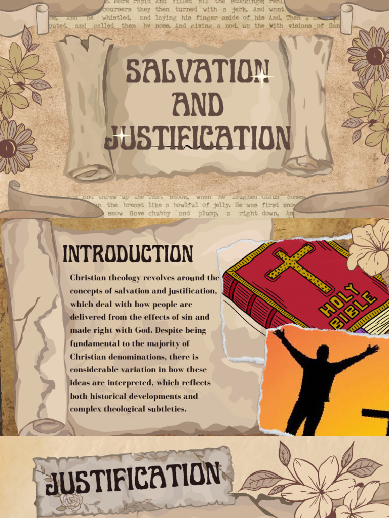 Salvation and Justification | PDF | Justification (Theology) | Grace In ...