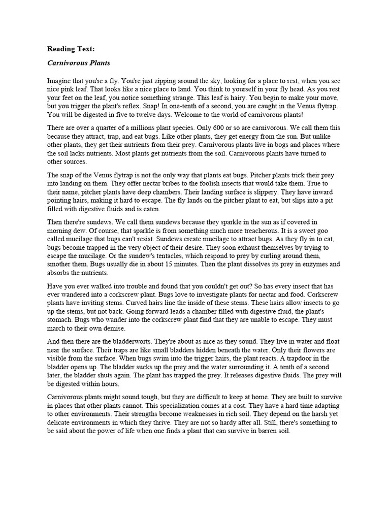 Worksheet and Questionnaire | PDF | Botany | Plants