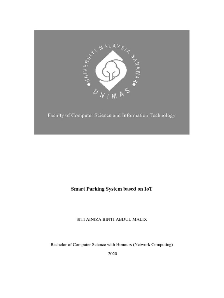 Smart Parking System Using Iot | PDF | Parking | Internet Of Things