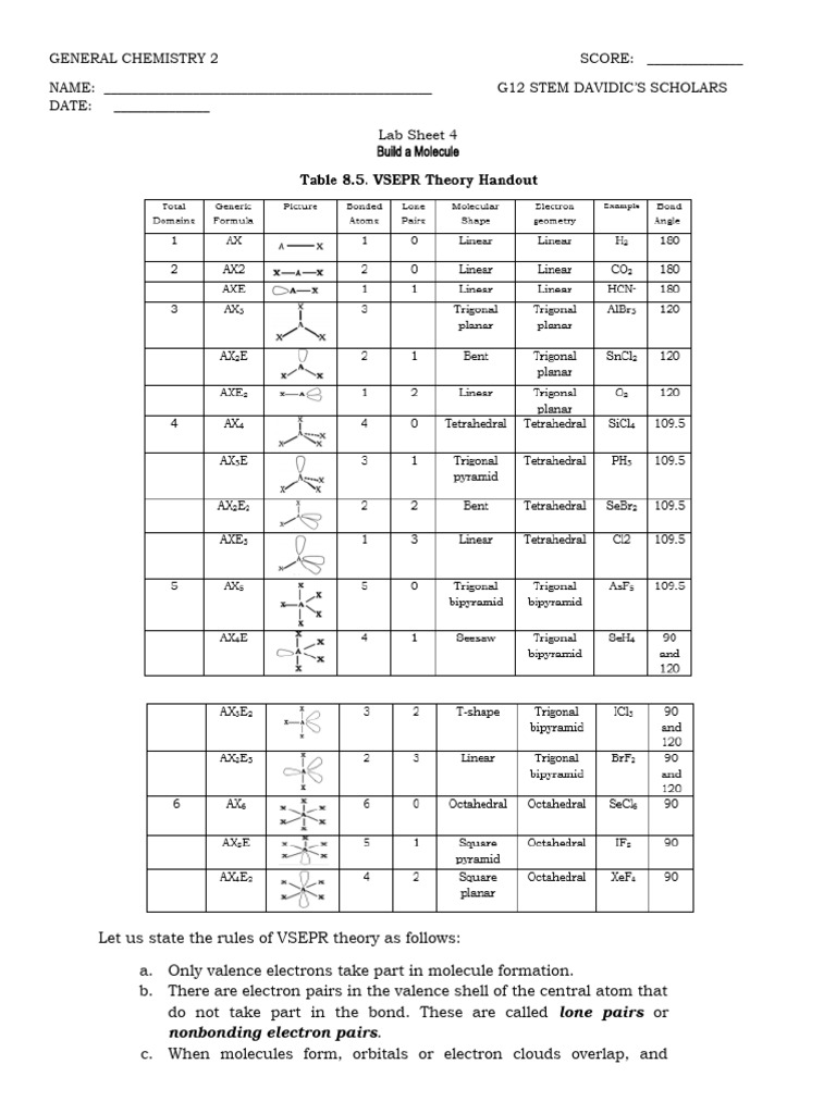 lab sheet 4 | PDF | Chemical Bond | Phases Of Matter