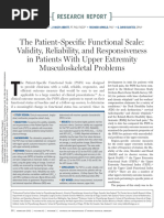 PSG Form | PDF | Physical Therapy | Clinical Medicine