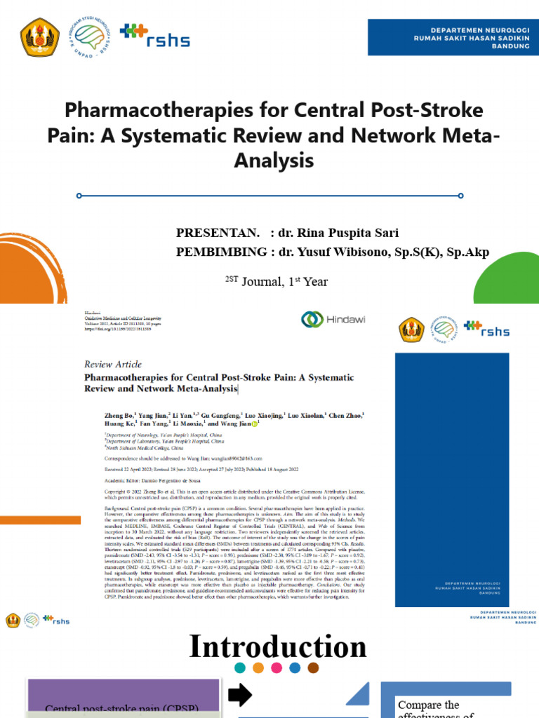 Contoh | PDF | Meta Analysis | Randomized Controlled Trial
