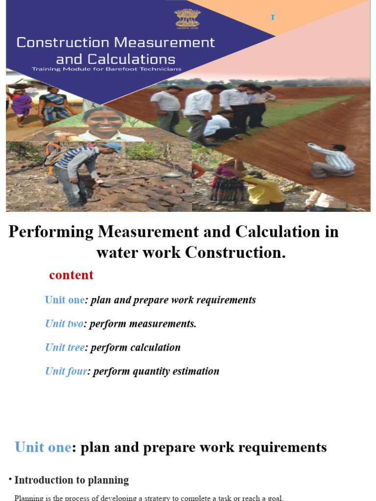 Handout 1 | PDF | Concrete | Measurement