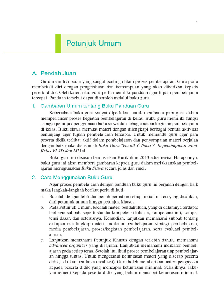 01 BG Tematik 6 TM 7 RB R1 | PDF | Kesehatan Holistik