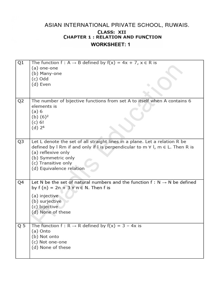 Math Assignment | PDF | Function (Mathematics) | Mathematical Analysis