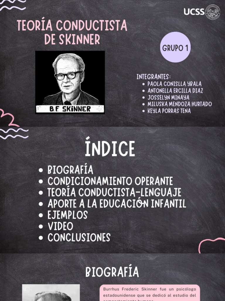 Teoría de SKINNER | Descargar gratis PDF | Aquisición de idioma ...