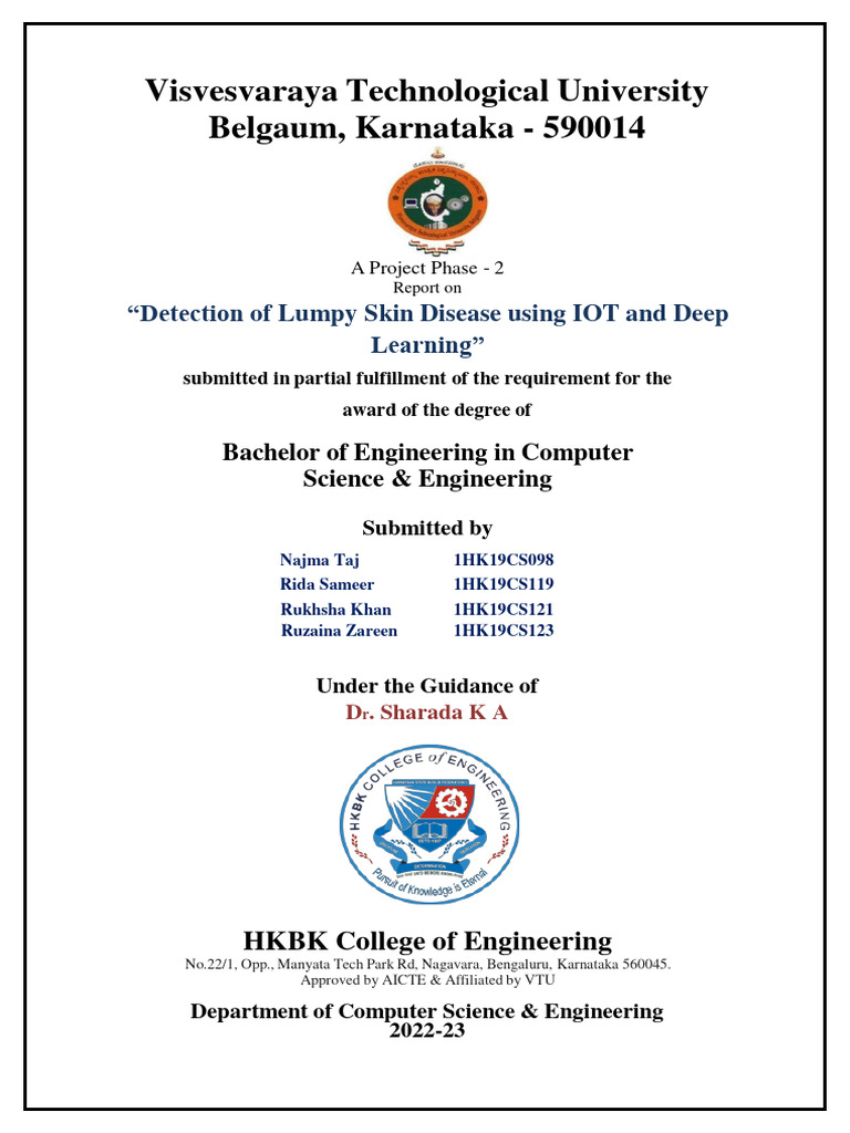 LSD Project Report Phase 2 | PDF | Artificial Neural Network | Infection