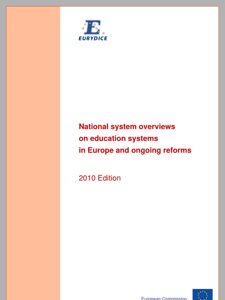 National System Overviews On Education Systems in Europe and Ongoing ...