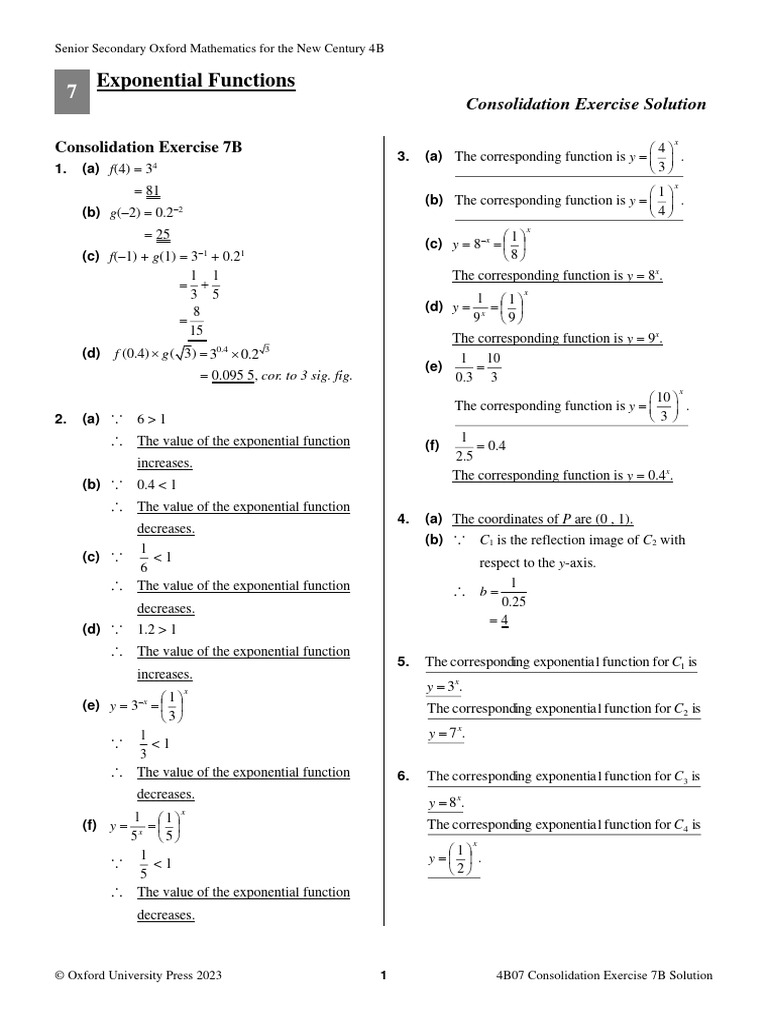 OSM ConsolEx 4B07 7b Sol e | PDF | Mathematics | Functions And Mappings