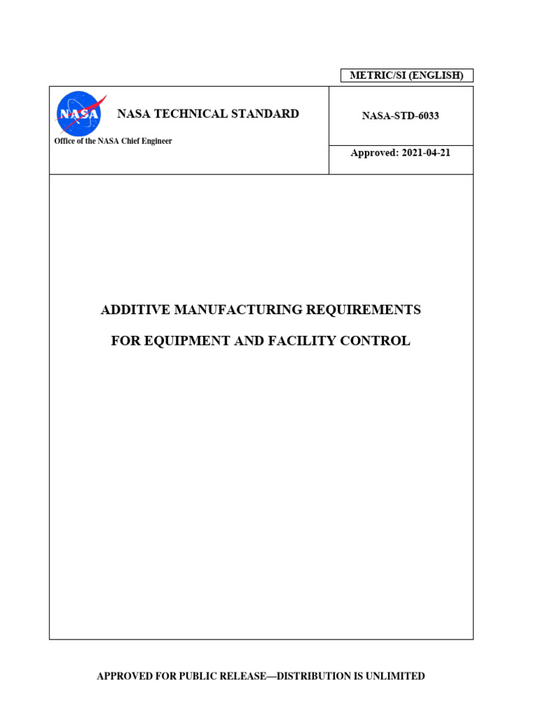 Nasa STD 6033 | PDF | Computer Security | Security